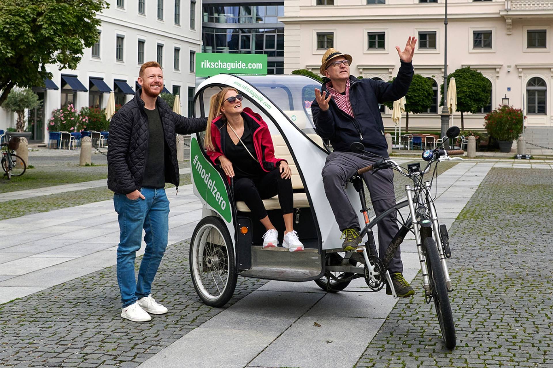Circuit en Rickshaw avec visite guidée de la ville