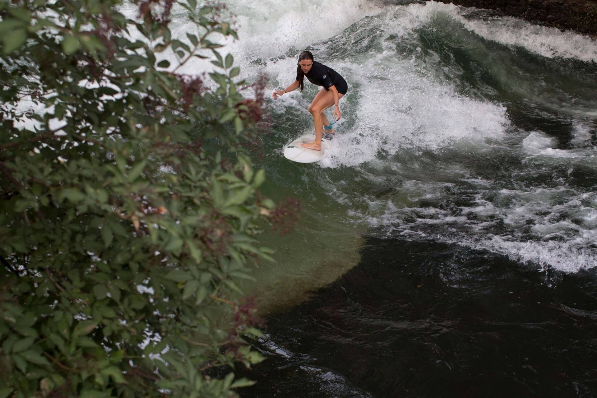 Eisbachwelle am Eisbach München | einfach München