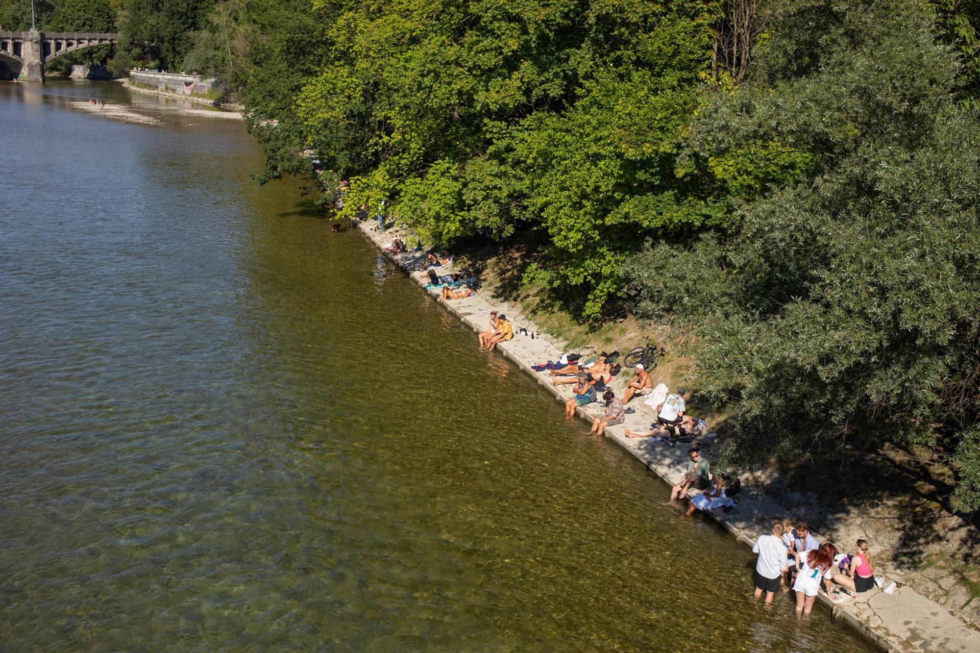 Isar: Secluded swimming spots | simply Munich