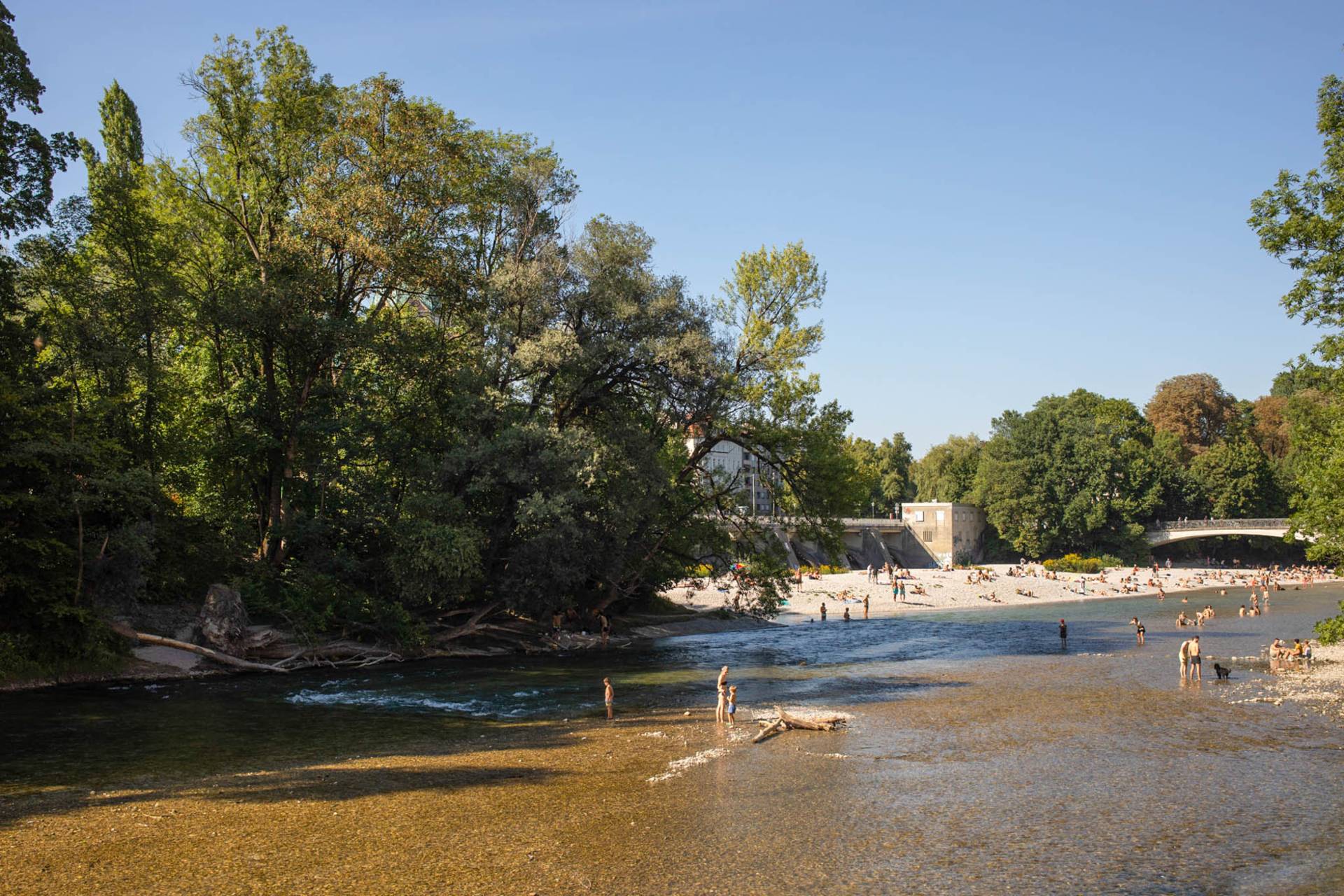 Isar: Secluded swimming spots | simply Munich
