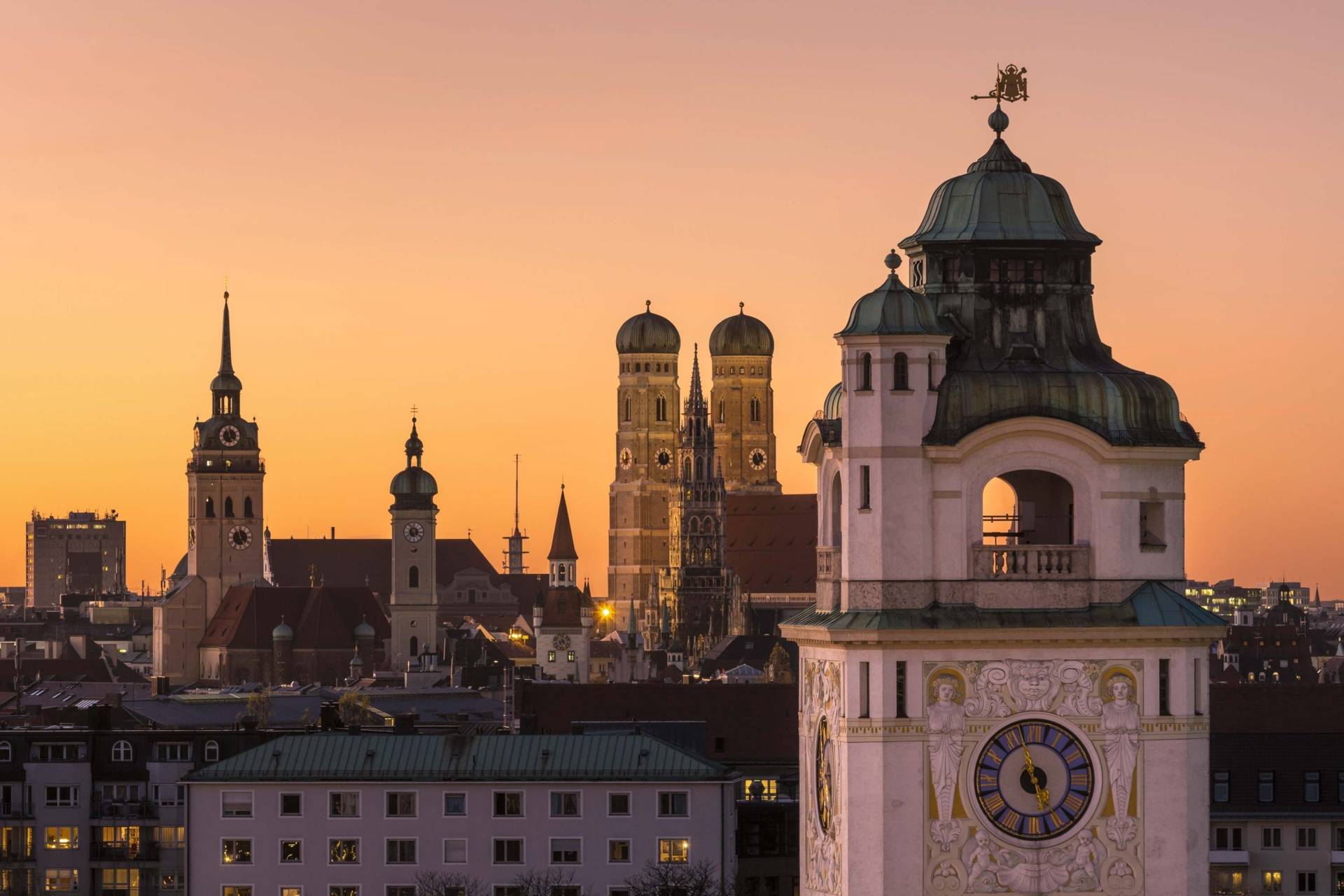 Munich city centre: classical and curious city district